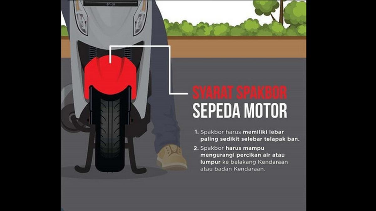 Spakbor Motor Harus Terpasang, Kalau Tidak Ini Akibatnya