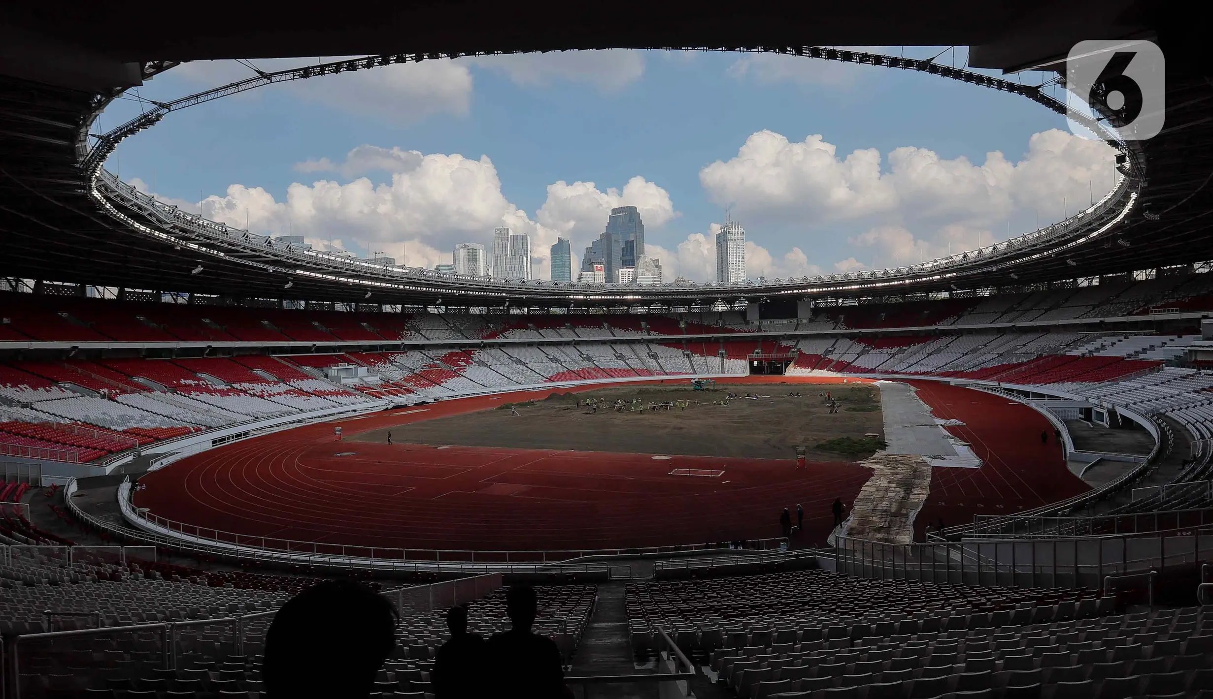 Sambut Babak Ketiga Kualifikasi Piala Dunia 2026, Rumput Stadion Utama ...
