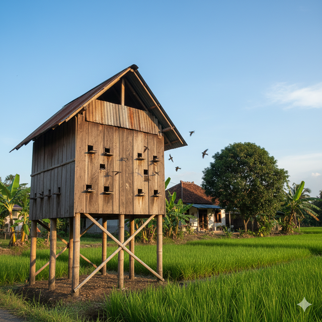 Panduan Membangun Rumah Walet Hemat Biaya agar Cepat Dihuni