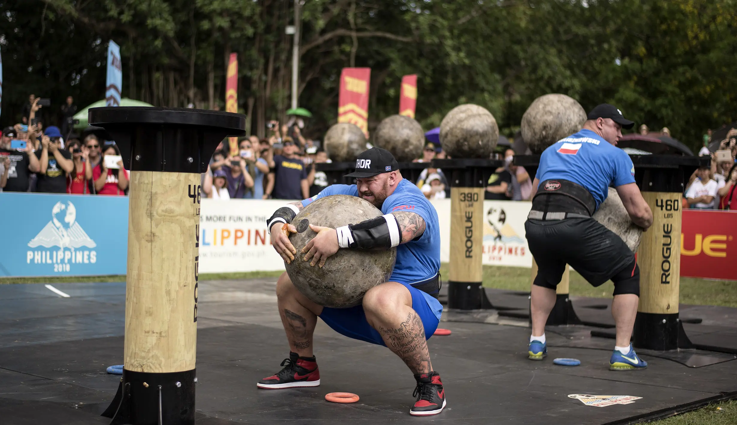 FOTO: Inilah Kompetisi Pria Terkuat di Dunia - Foto Liputan6.com