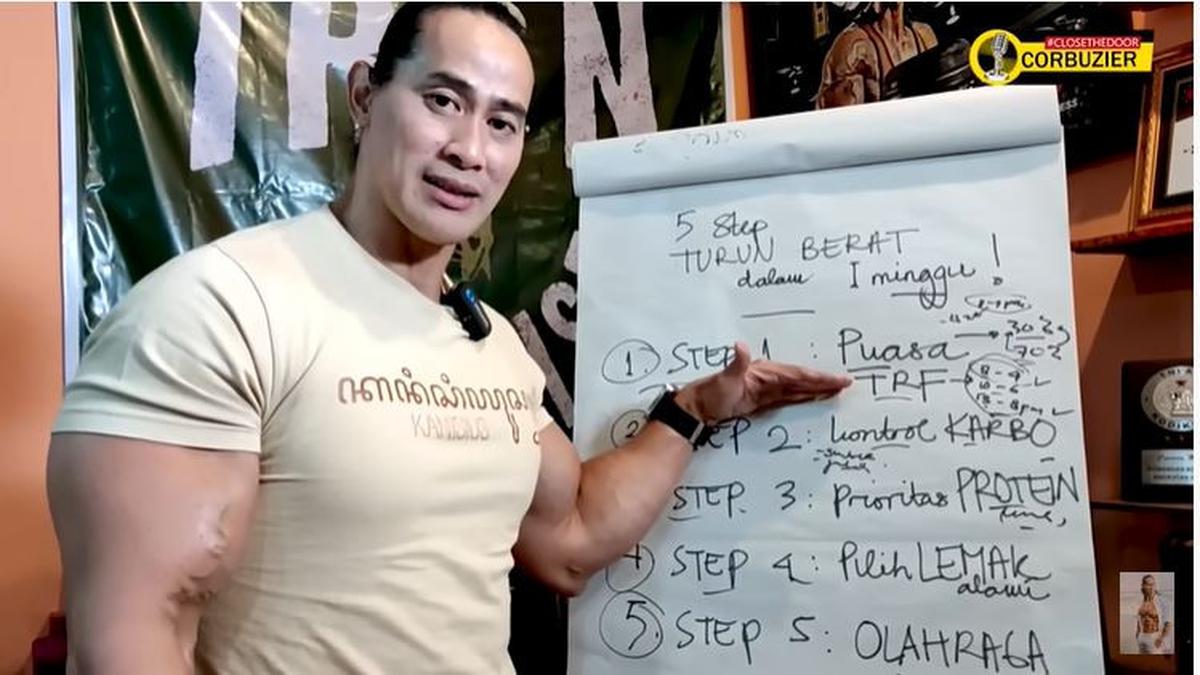 5 Cara Mudah Turunkan Berat Badan dalam Seminggu Versi Ade Rai