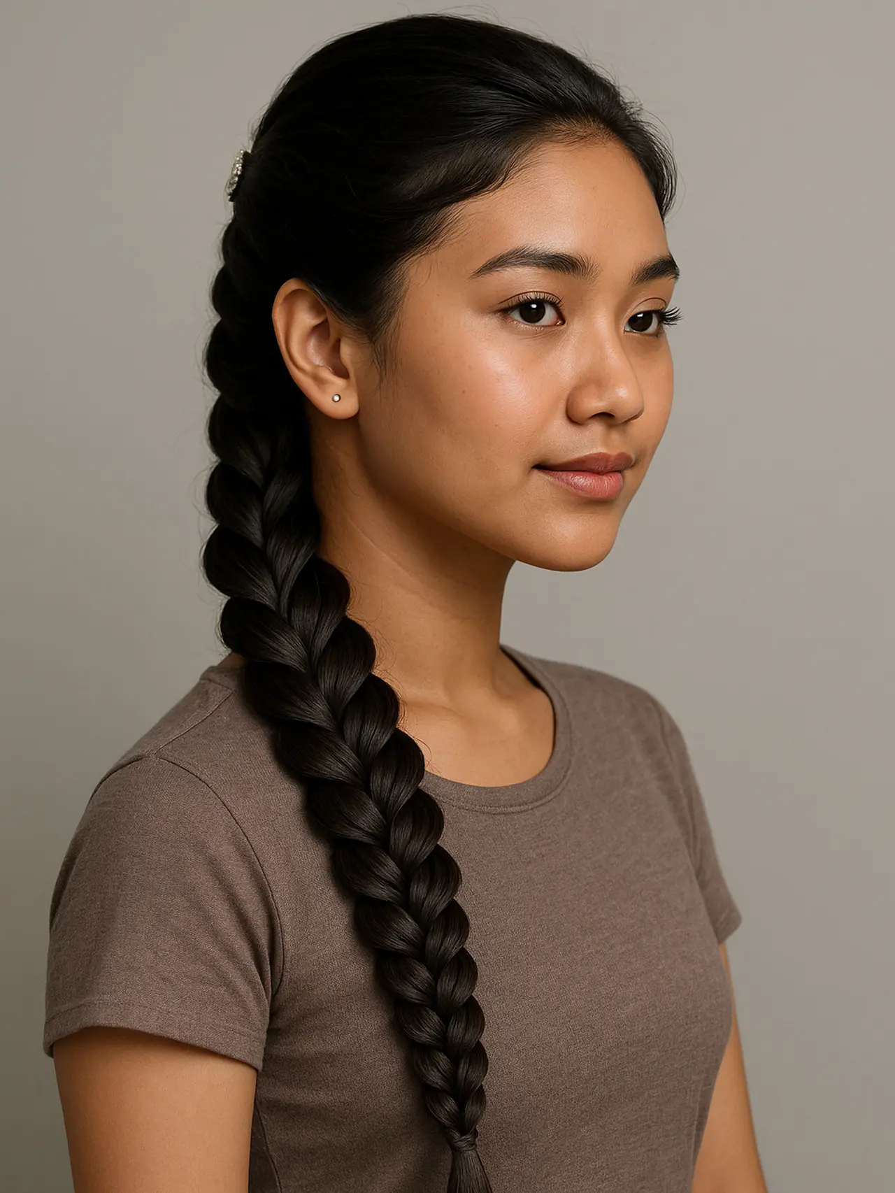 8 Model Rambut Kepang Daun untuk Remaja hingga Dewasa, Gaya Modern yang ...