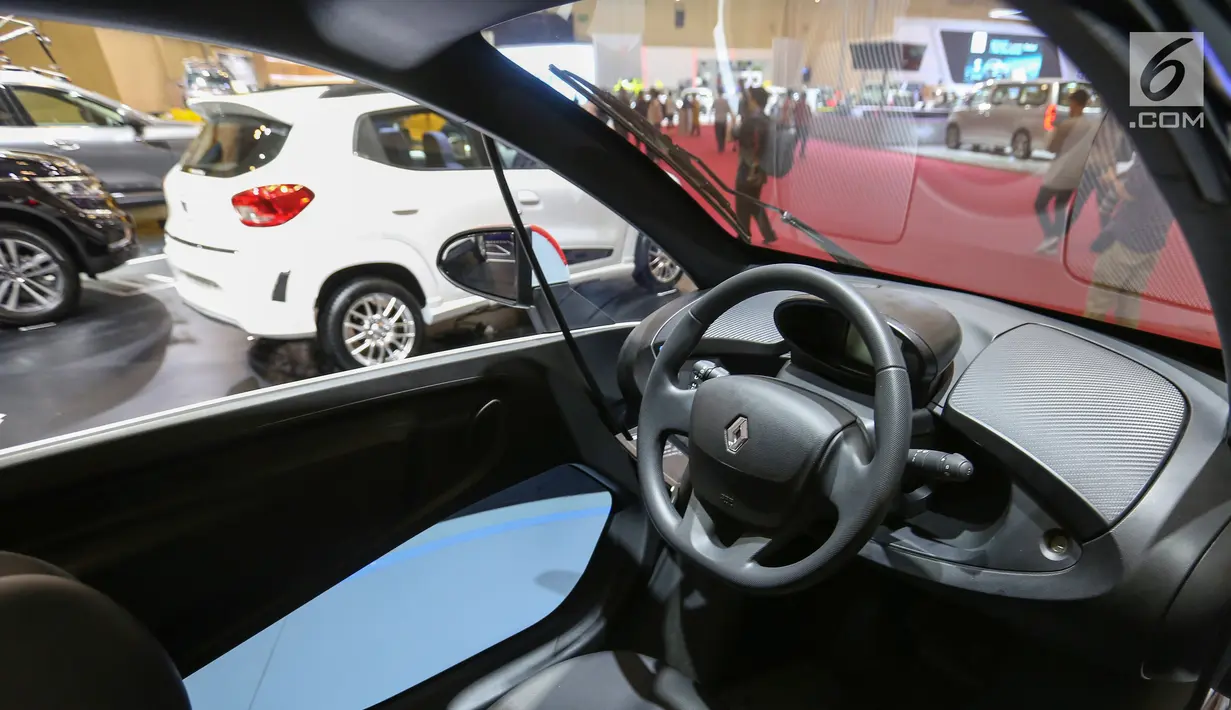 FOTO: Deretan Mobil Listrik Mejeng di GIIAS 2019 - Foto Liputan6.com