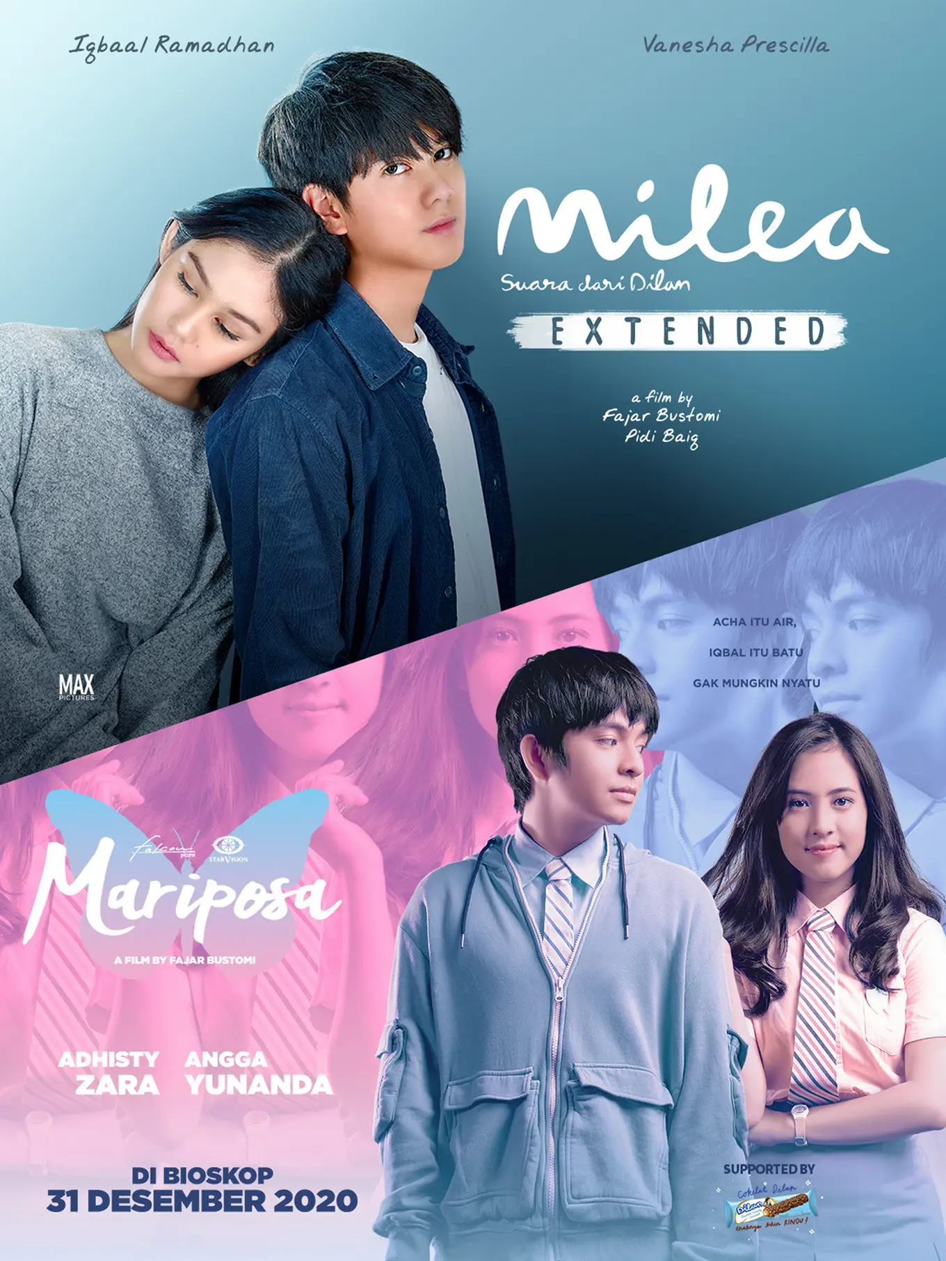 Dua Film Box Office Indonesia, Mariposa dan Milea Suara Dari Dilan ...