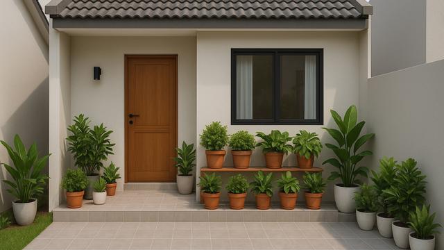 7 Model Rumah Tipe 36 dengan Kebun Mungil, Menarik dan Inspiratif