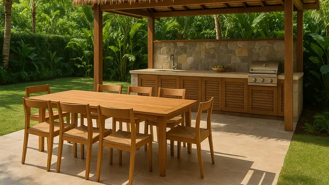 7 Inspirasi Model Rumah Sederhana dengan Dapur Outdoor Tren 2025 ...