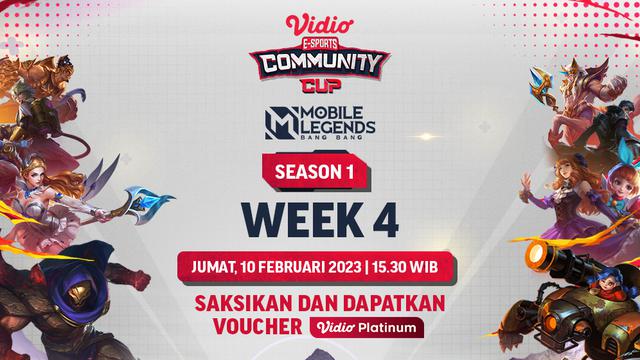 Siaran Langsung Mobile Legends Bang-Bang Vidio Community Cup Season 1 Week 4 Sore Ini - Tekno ...