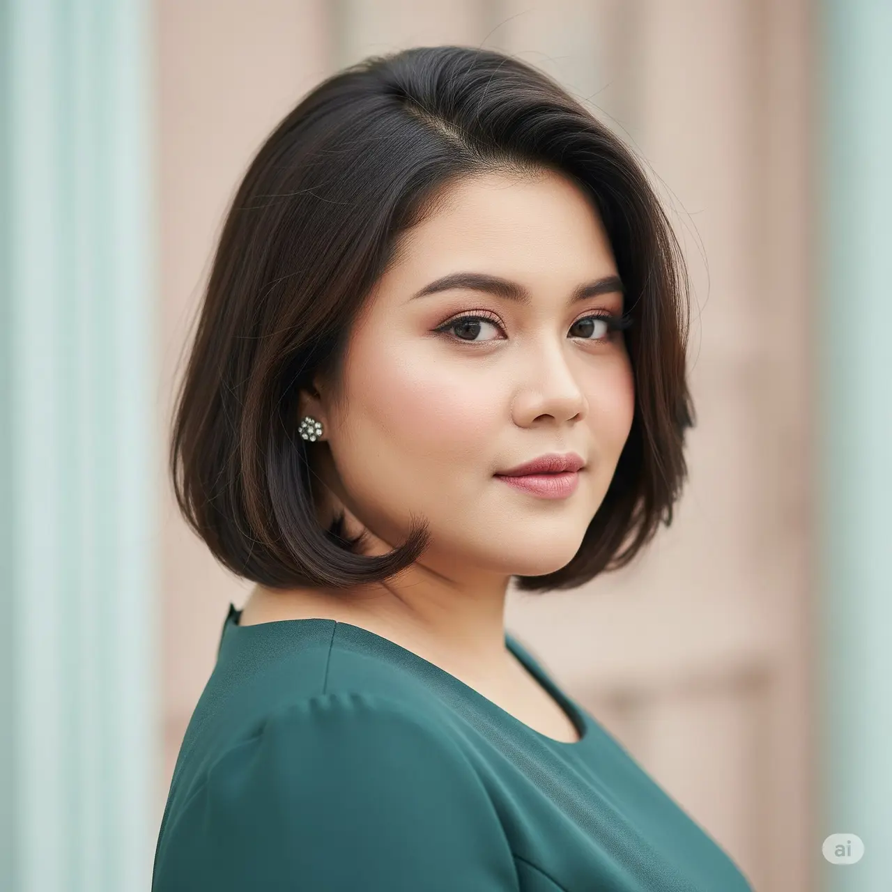 15 Model Rambut Pendek untuk Wanita Gemuk agar Terlihat Lebih Ramping ...