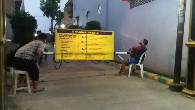 Klaster Covid-19 Perumahan Bermunculan di Bekasi, 7 RT Lockdown Mikro - News Liputan6.com