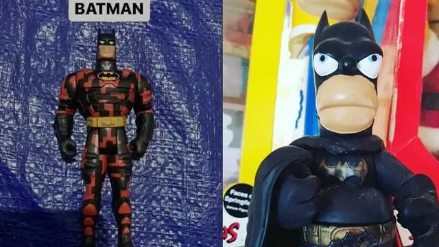 8 Potret Action Figure Batman Ini Nyeleneh, Bikin Geleng Kepala - Hot ...