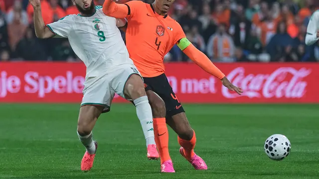 Belanda vs Aljazair: Dominan Sepanjang Laga, De Oranje Justru Tumbang