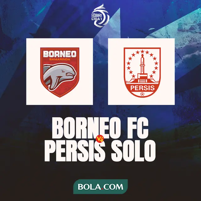 Sudah Mulai, Link Live Streaming BRI Liga 1 Borneo FC vs Persis Solo di Vidio - Bola Liputan6.com