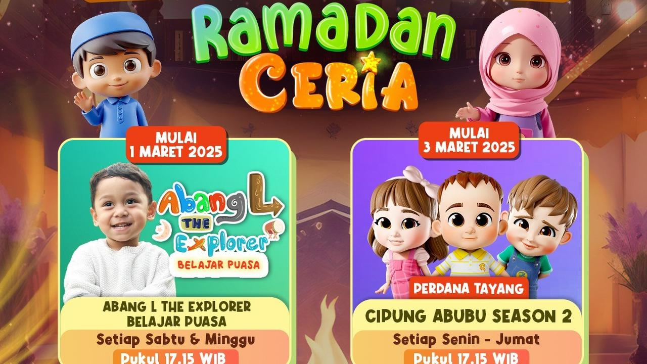 Ramadan Ceria Bersama Mentari TV, Ada Cipung Hingga Abang L Bikin ...