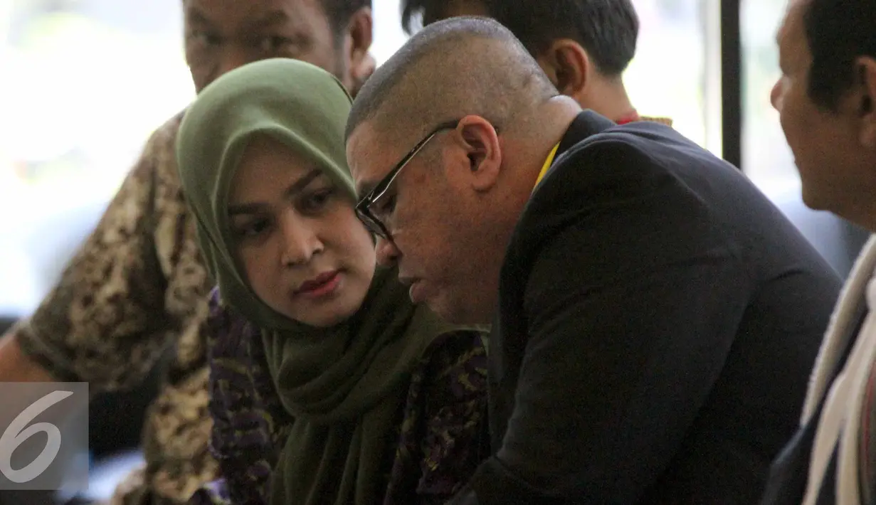 Gatot Pujo Nugroho dan Evy Susanti Penuhi Panggilan KPK - Foto Liputan6.com