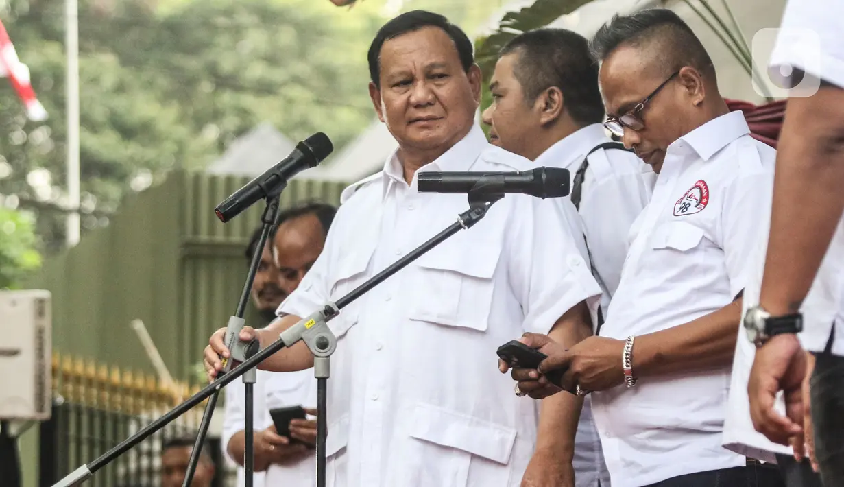 Prabowo Subianto Dapat Dukungan Relawan Persaudaraan 98 - Foto Liputan6.com