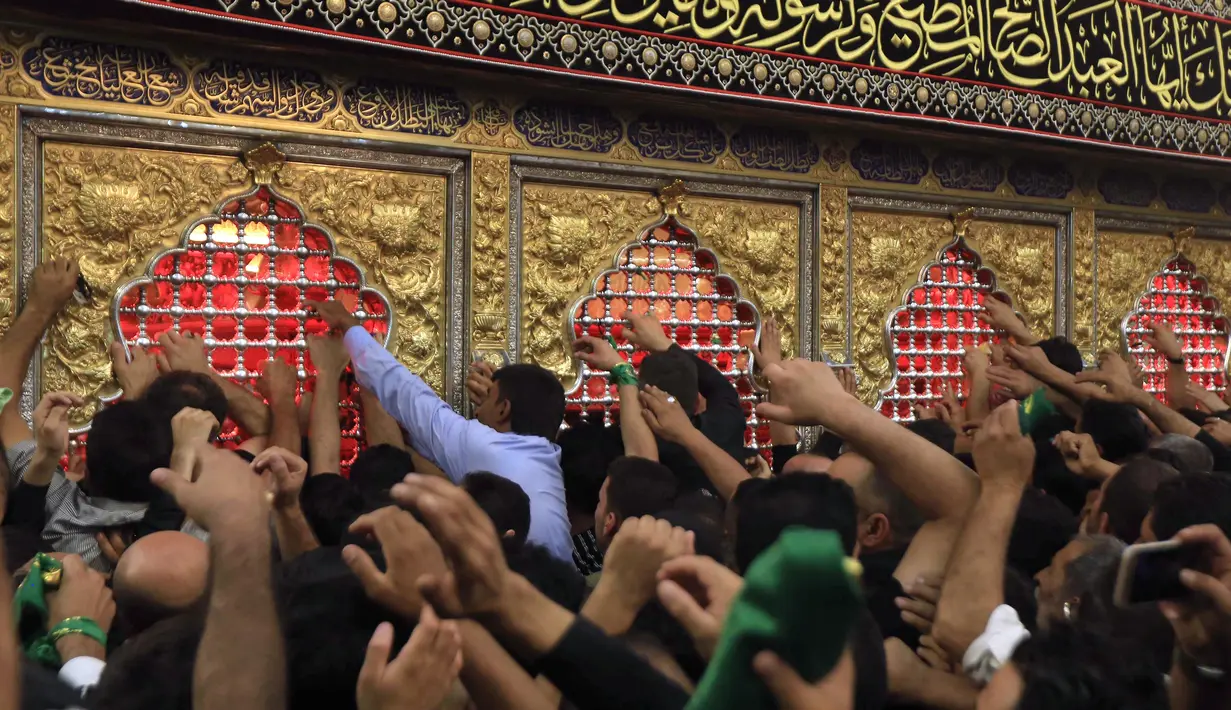 FOTO: Suasana Perayaan Asyura di Karbala - Foto Liputan6.com