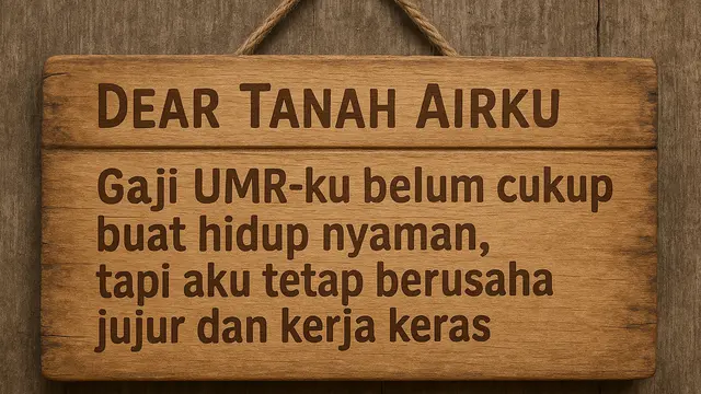 60 Contoh Tulisan Surat Terbuka Buat Indonesia, Berisi Curhatan Hidup