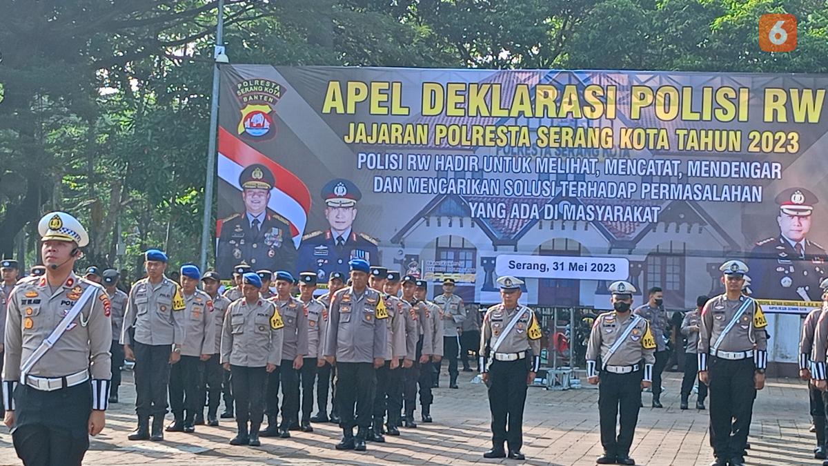 Ini Cara Cegah Kejahatan yang Dilakukan Polisi RW di Ibu Kota Banten