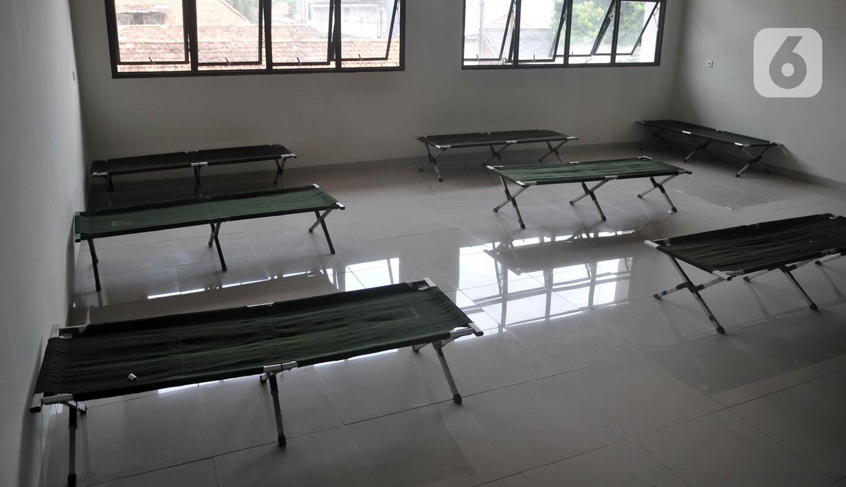 FOTO: Mengintip Ruang Isolasi COVID-19 di Gedung Sekolah Jakarta - Foto ...