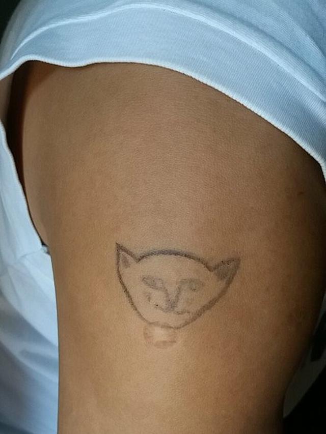6 Tato Bentuk Kucing Ini Bentuknya Nyeleneh, Bikin Ngakak - Hot ...