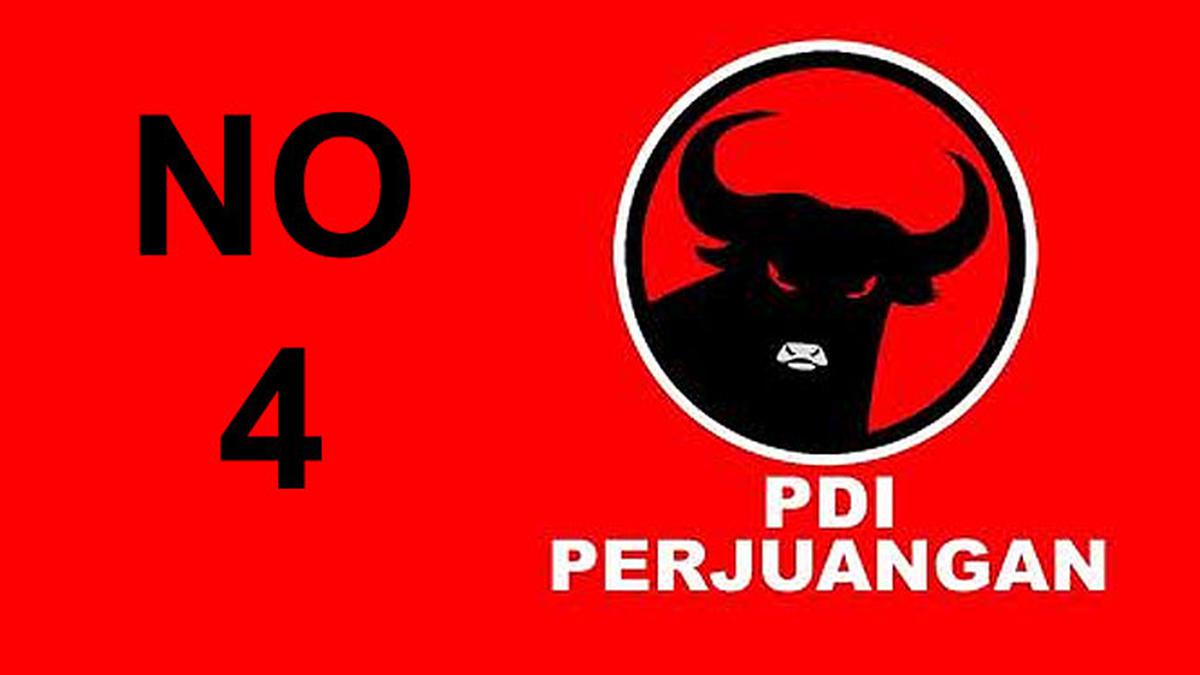 Dapat Nomor 4, PDIP: Itu Bukan Nomor Keramat - News Liputan6.com