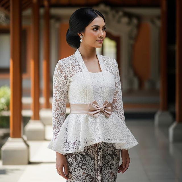 7 Model Kebaya Kartini Brokat Modern 2026, Tampil Anggun dan Kekinian