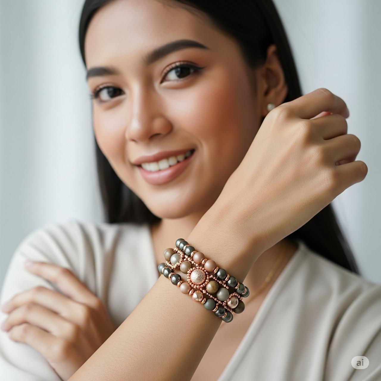 7 Contoh Model Gelang Manik Manik Terbaru 2025, Stylish, dan Cocok ...