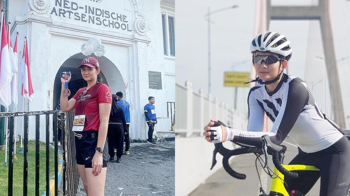 6 Gaya Sporty Maya Kurnia Indri Sari, Pemain Voli Cantik di di PLN ...