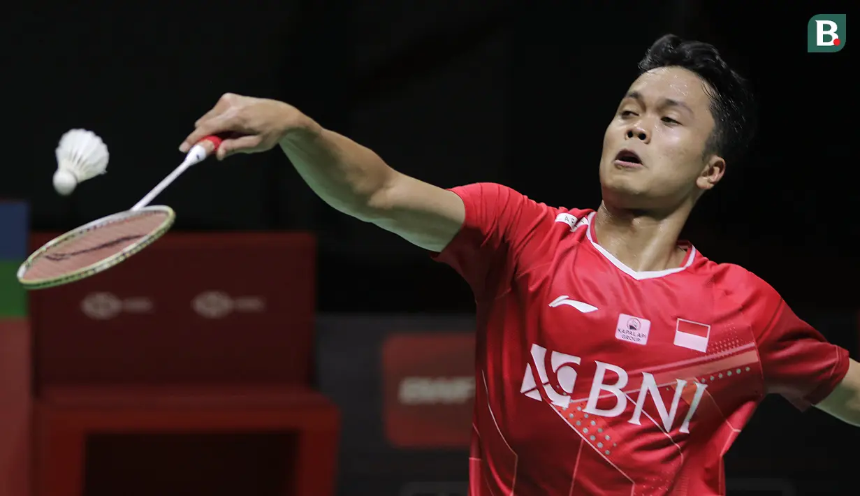 Foto: Anthony Ginting Gagal ke Final Daihatsu Indonesia Masters 2022 usai Ditaklukkan Permainan ...