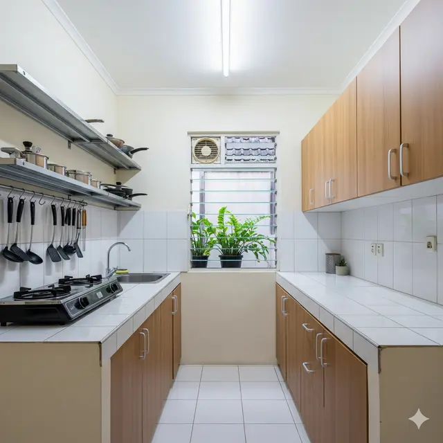 10 Dapur Rumah Minimalis Murah dengan Meja Keramik, Desain Minimalis ...