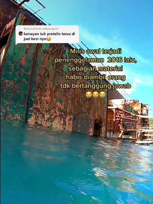 Potret Eksotis Kapal yang Ditenggelamkan Susi Pudjiastuti, Jadi Ikon Wisata Pangandaran - Hot ...