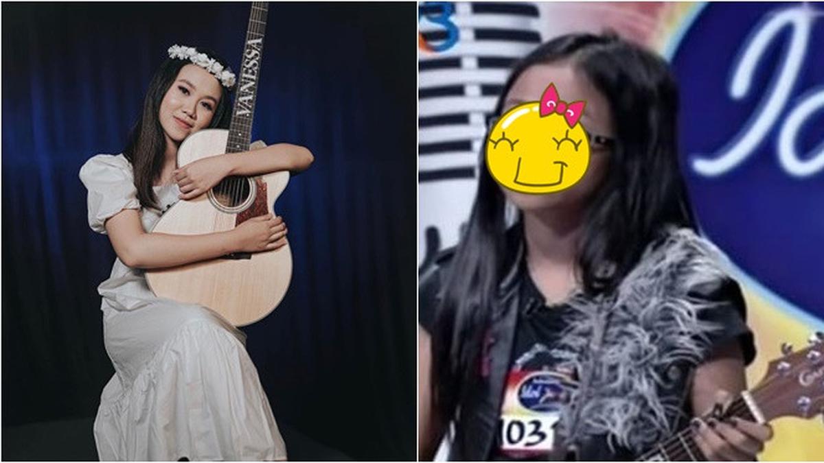 6 Potret Mayang Adik Vanessa Angel saat Audisi Indonesian Idol Junior 2014, Bak Rocker