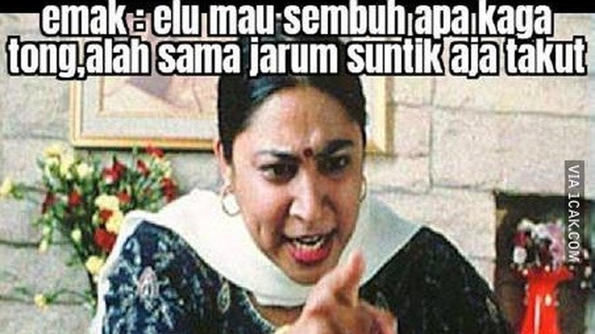 7 Meme Sakit Takut Disuntik Ini Bikin Geleng Kepala - Hot Liputan6.com