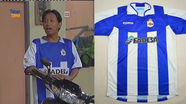 6 Potret Koleksi Jersey Ucup Bajaj Bajuri, Bukti Penggemar Sejati Sepak Bola - Hot Liputan6.com