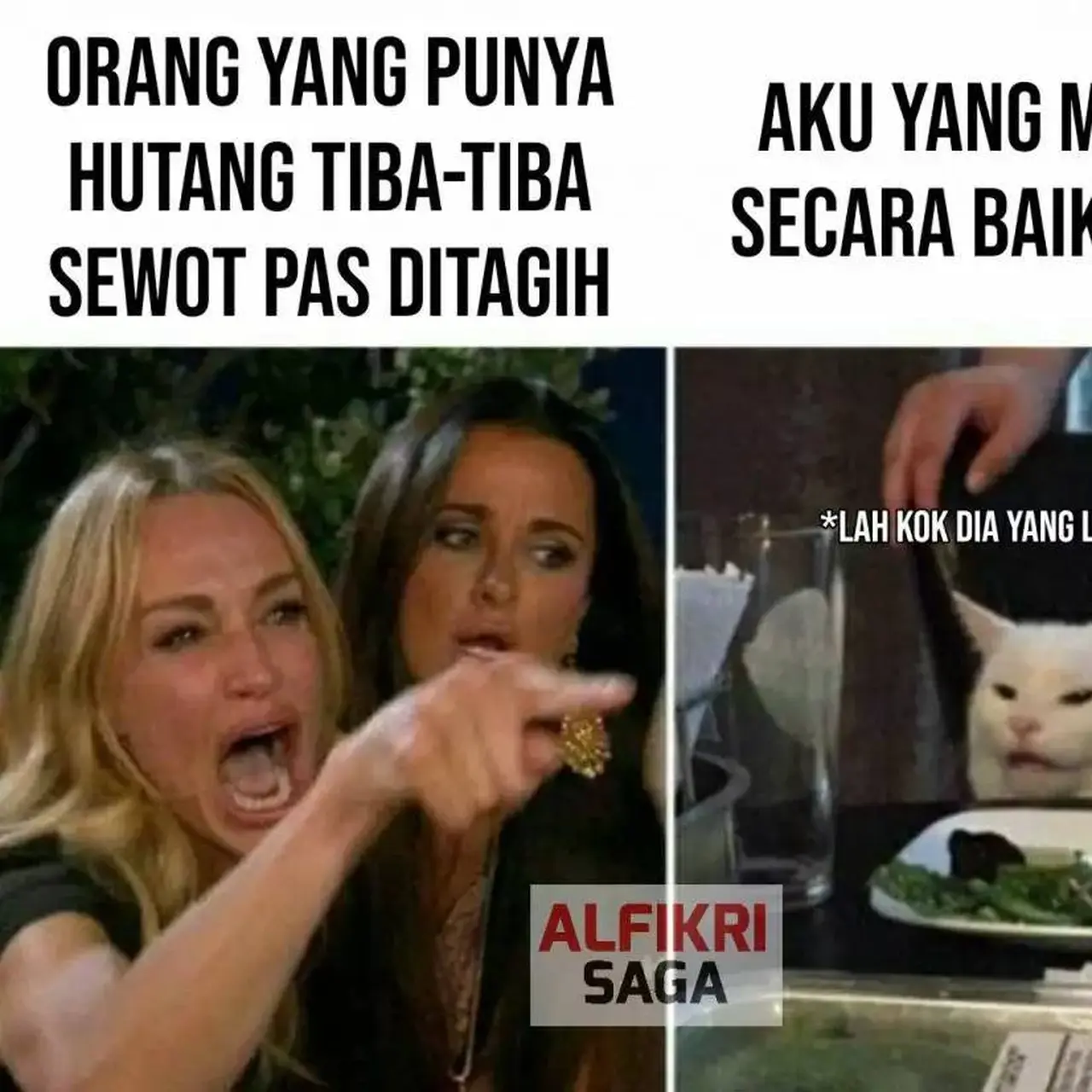 10 Meme Kocak Gambarkan Susahnya Tagih Utang Ini Bikin Kapok - Hot ...