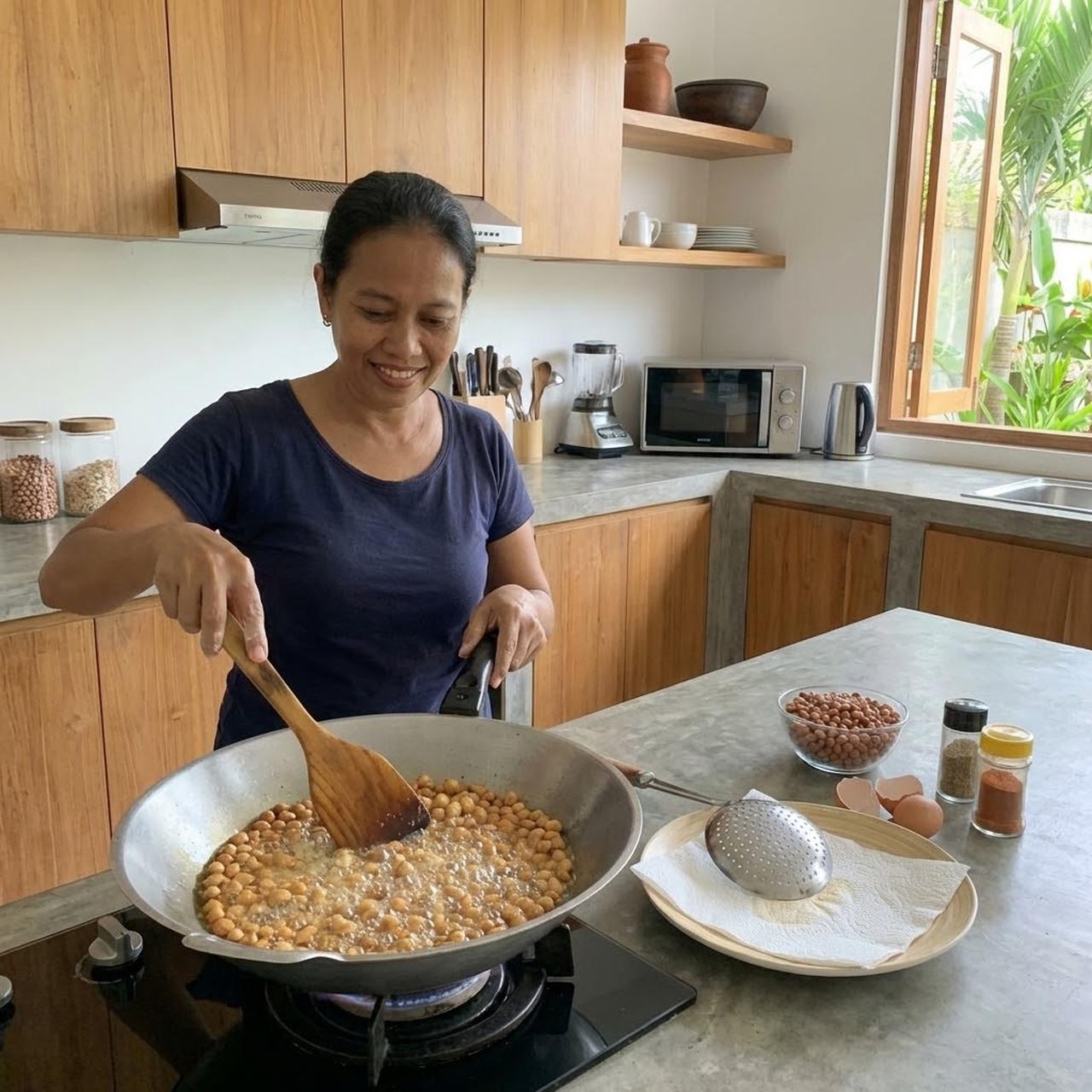 7 Cara Membuat Kacang Telur Kribo, Renyah Kres dan Gurih