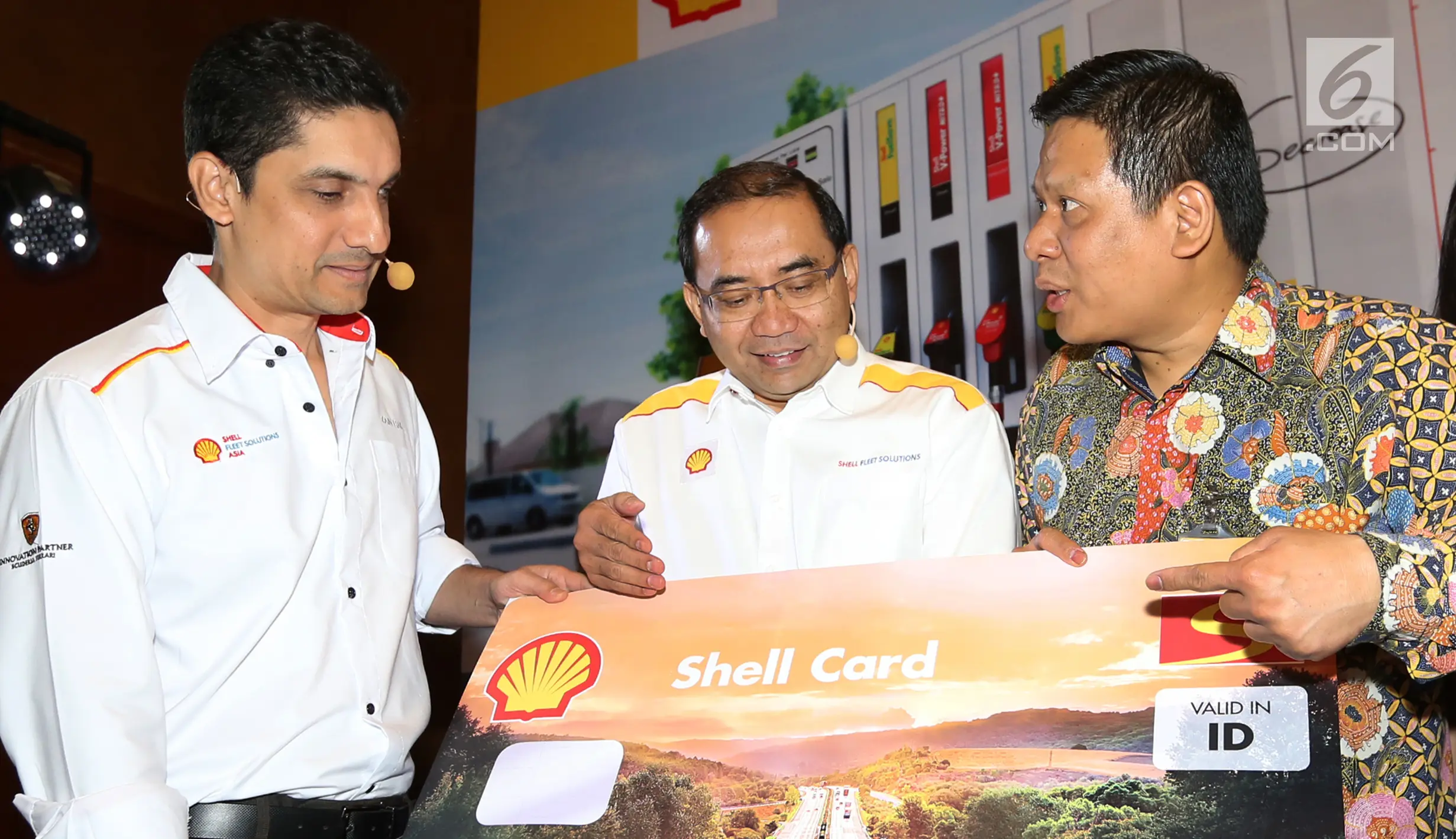 FOTO: Dukung Pelaku Bisnis UKM, Shell Luncurkan Fleet Card Prabayar ...