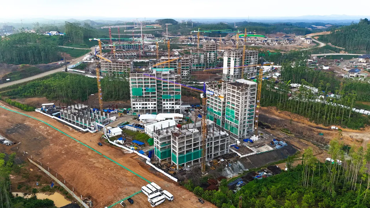 12 Tower ASN di IKN Siap Dihuni, Berikut Jadwal Pindah PNS - Bisnis Liputan6.com