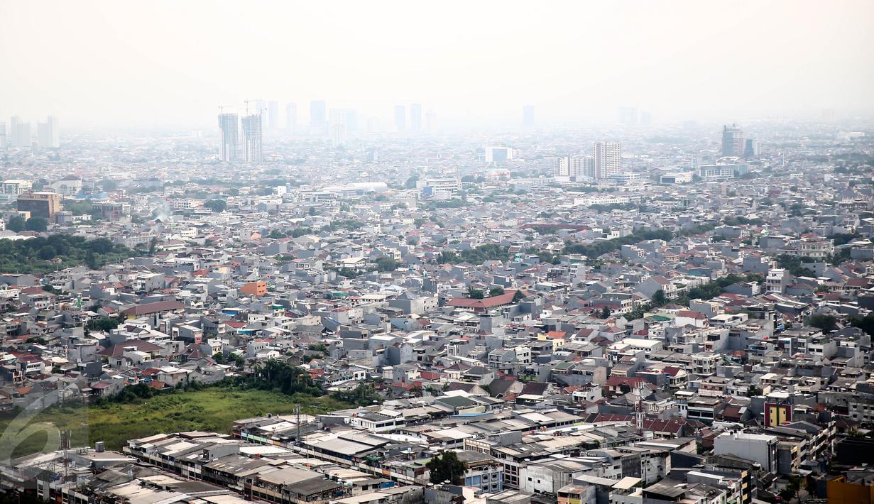 Wajah Kepadatan Penduduk Ibu Kota yang Karut-Marut - Foto Liputan6.com