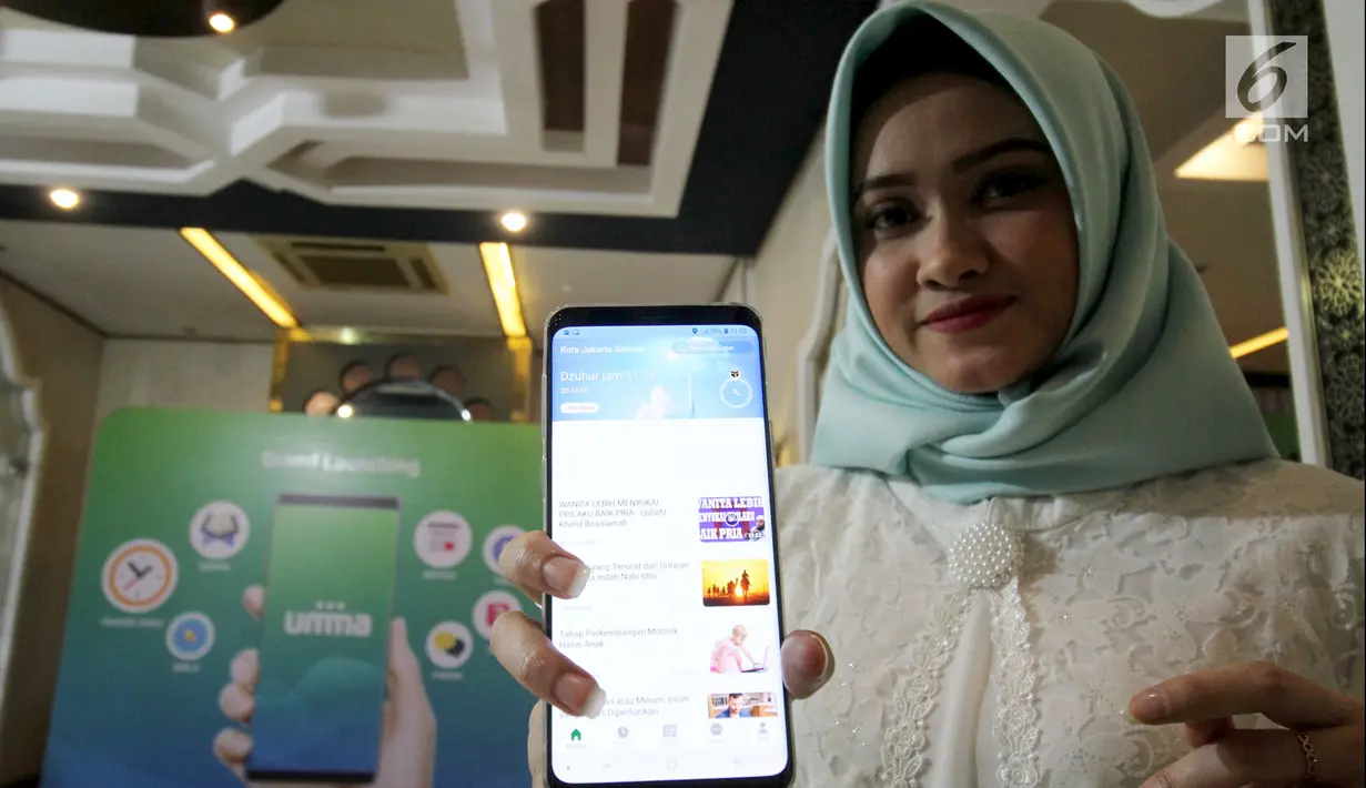 FOTO: Permudah Umat Muslim dengan Aplikasi Umma - Foto Liputan6.com