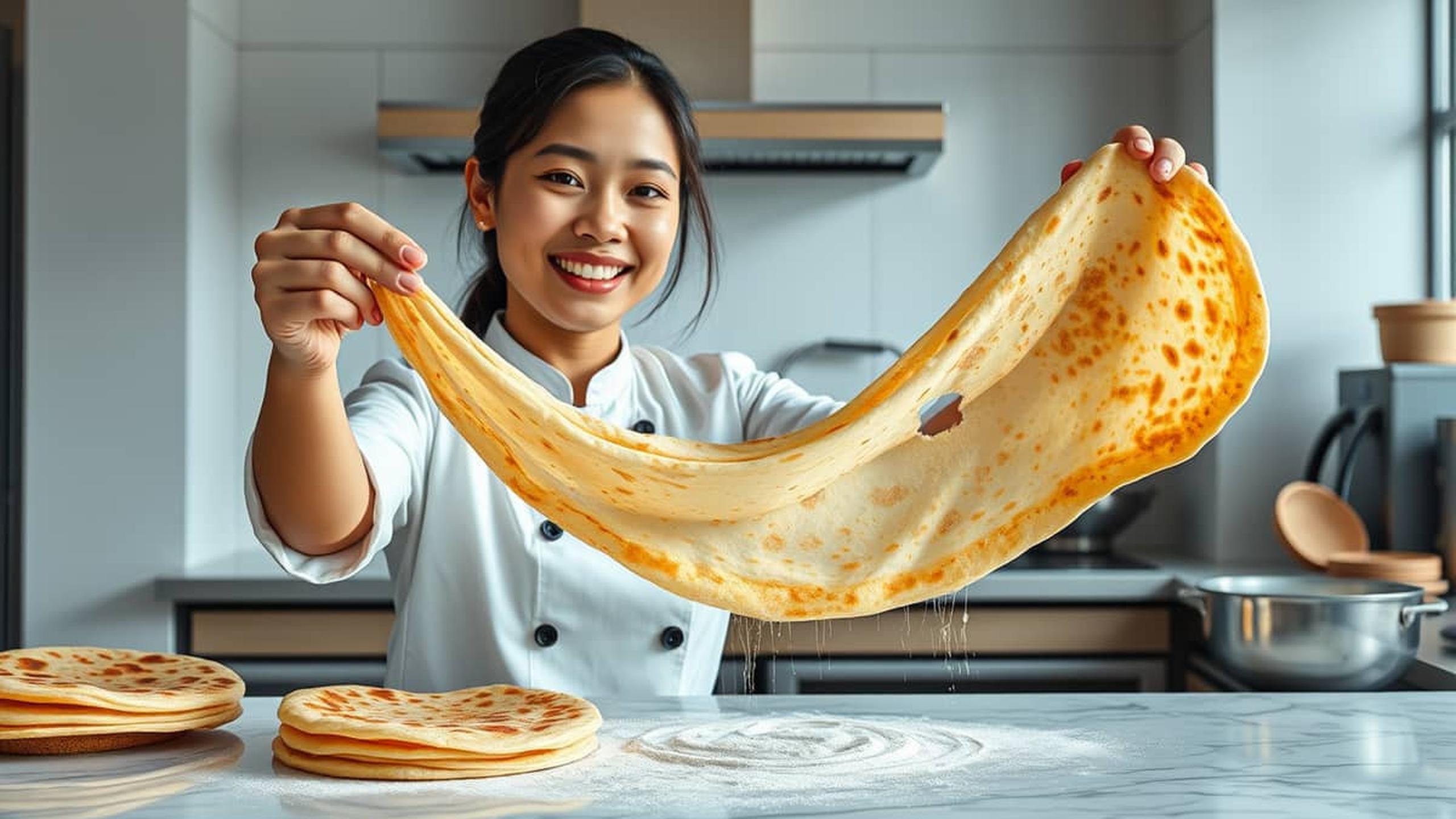 Resep Roti Maryam Lezat dan Mudah Dibuat di Rumah, Cocok untuk Camilan ...