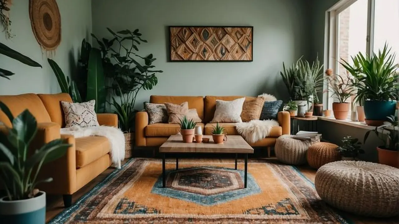 7 Desain Ruang Tamu Tipe Bohemian Ini Bisa Jadi Inspirasi, Cantik dan ...