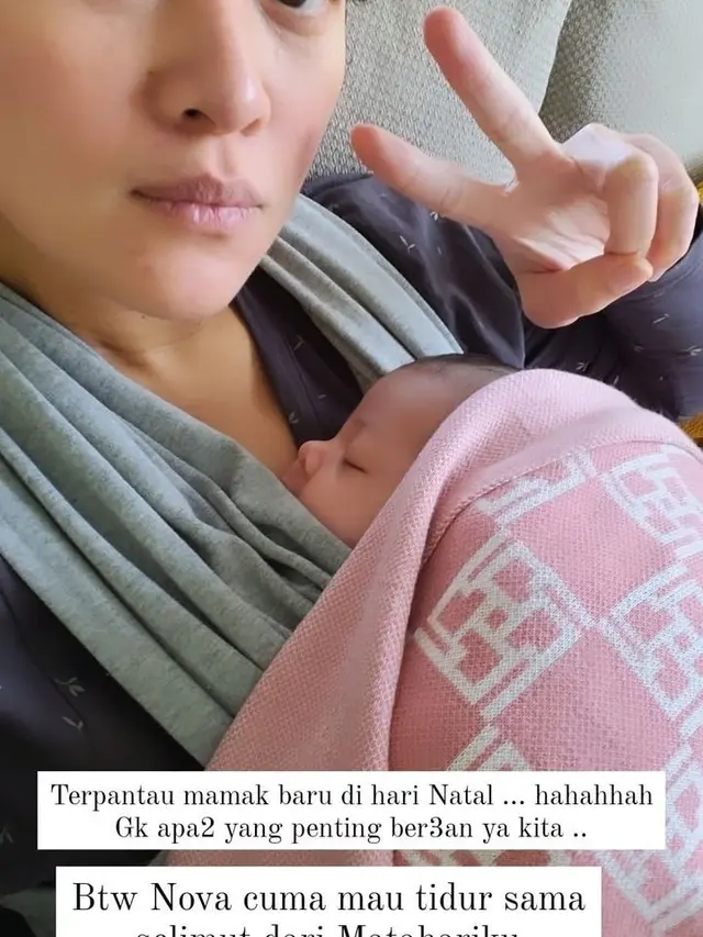 Melihat 7 Potret Baby Nova, Anak Gracia Indri yang Berparas Bule dan Hidup di Belanda ...