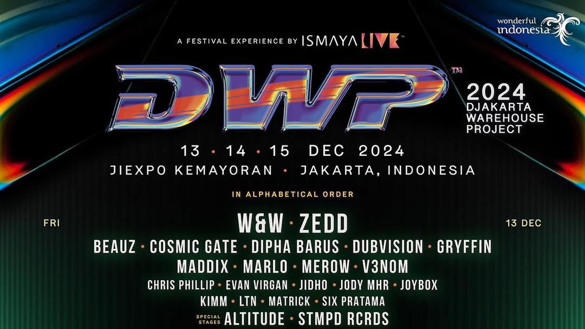 Kapan DWP 2024, di Mana Digelar? Catat Tanggalnya agar Tak Terlewat ...