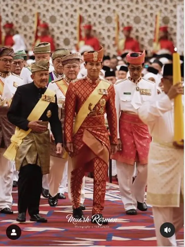 10 Potret Rangkaian Pernikahan Pangeran Mateen dan Anisha Isa, Digelar ...