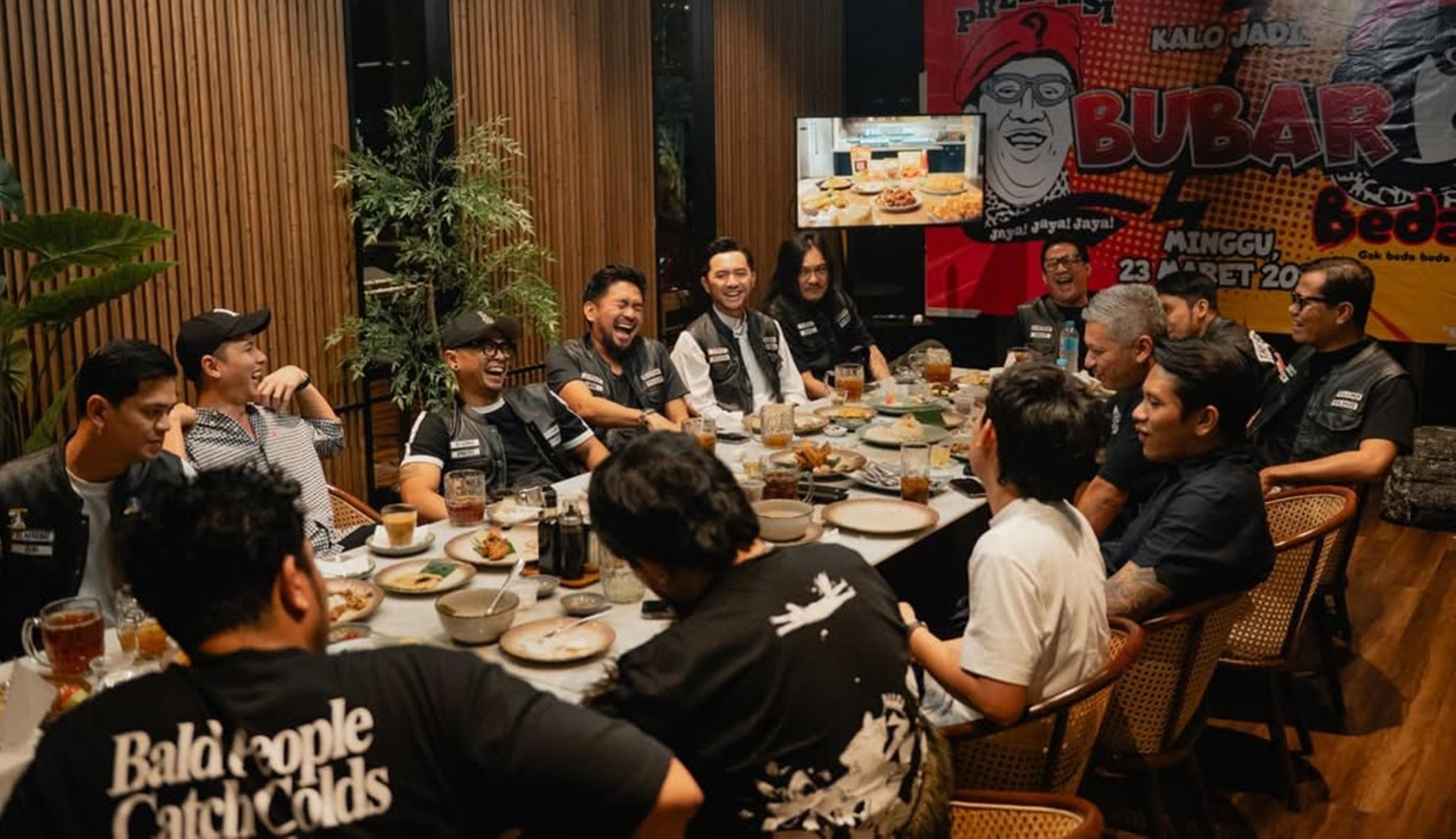 Potret Bukber Kocak Geng Motor The Prediksi dan Bedain, Ada Saja yang ...