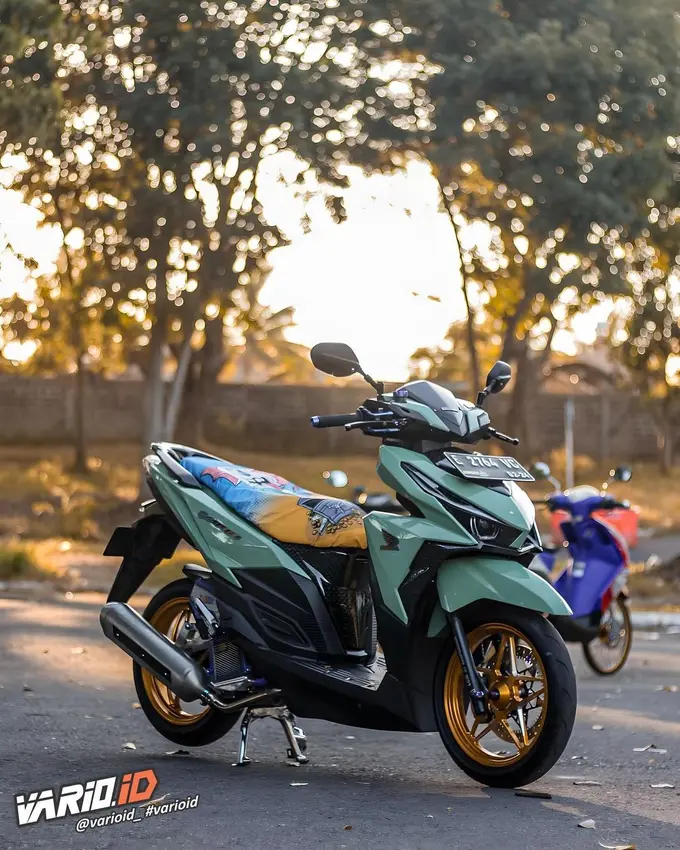 10 Potret Modifikasi Honda Vario, Motor Matik Cocok Untuk Semua ...