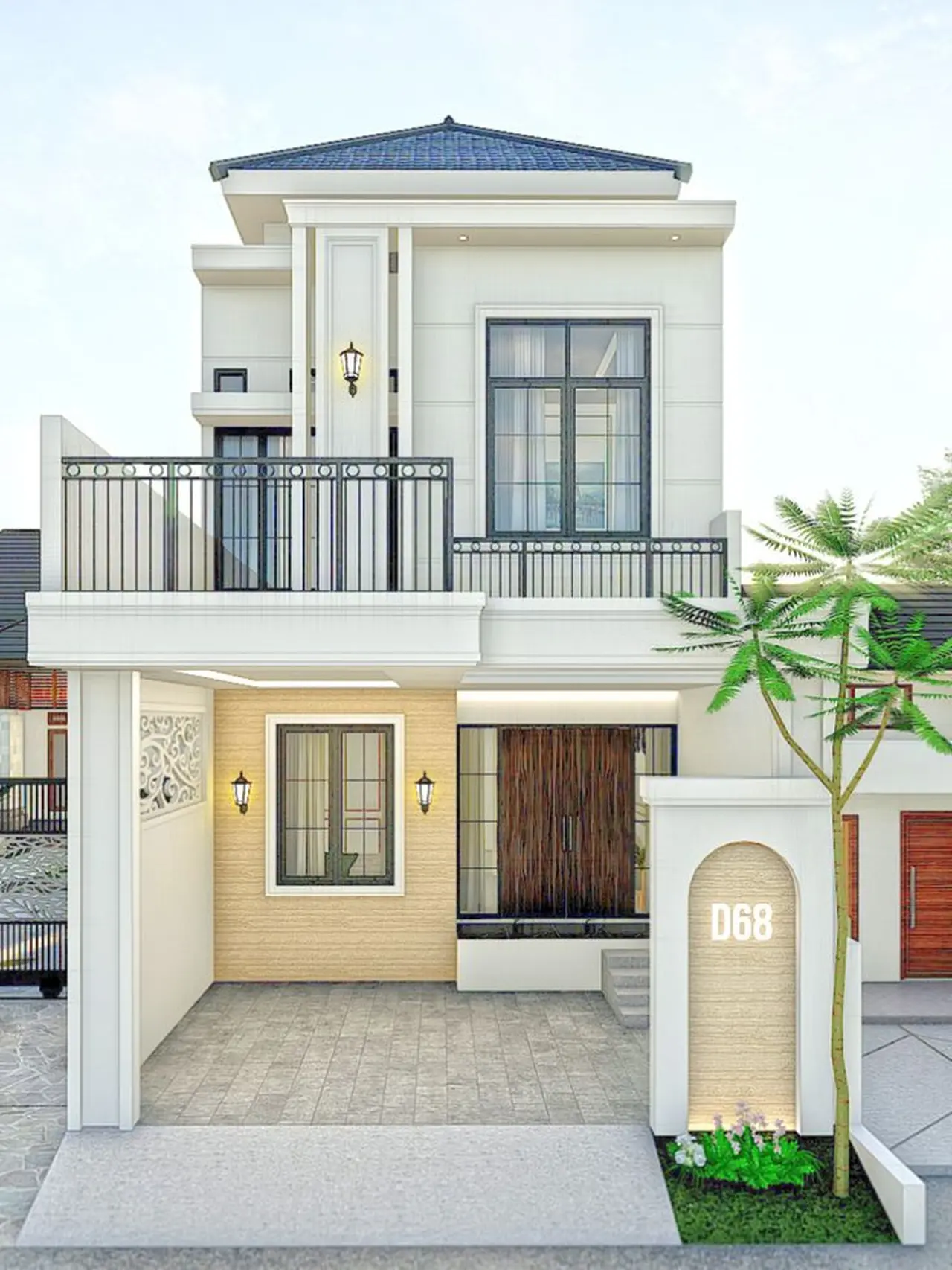 15 Desain Rumah Minimalis 2 Lantai yang Simple Tapi Estetik