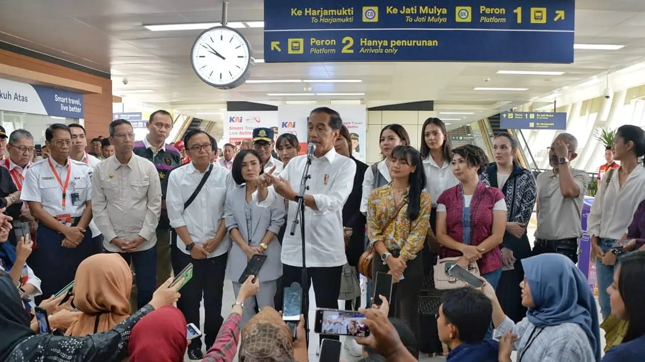 6 Fakta LRT Jabodebek yang Diresmikan Jokowi Hari Ini 28 Agustus 2023 - Bisnis Liputan6.com