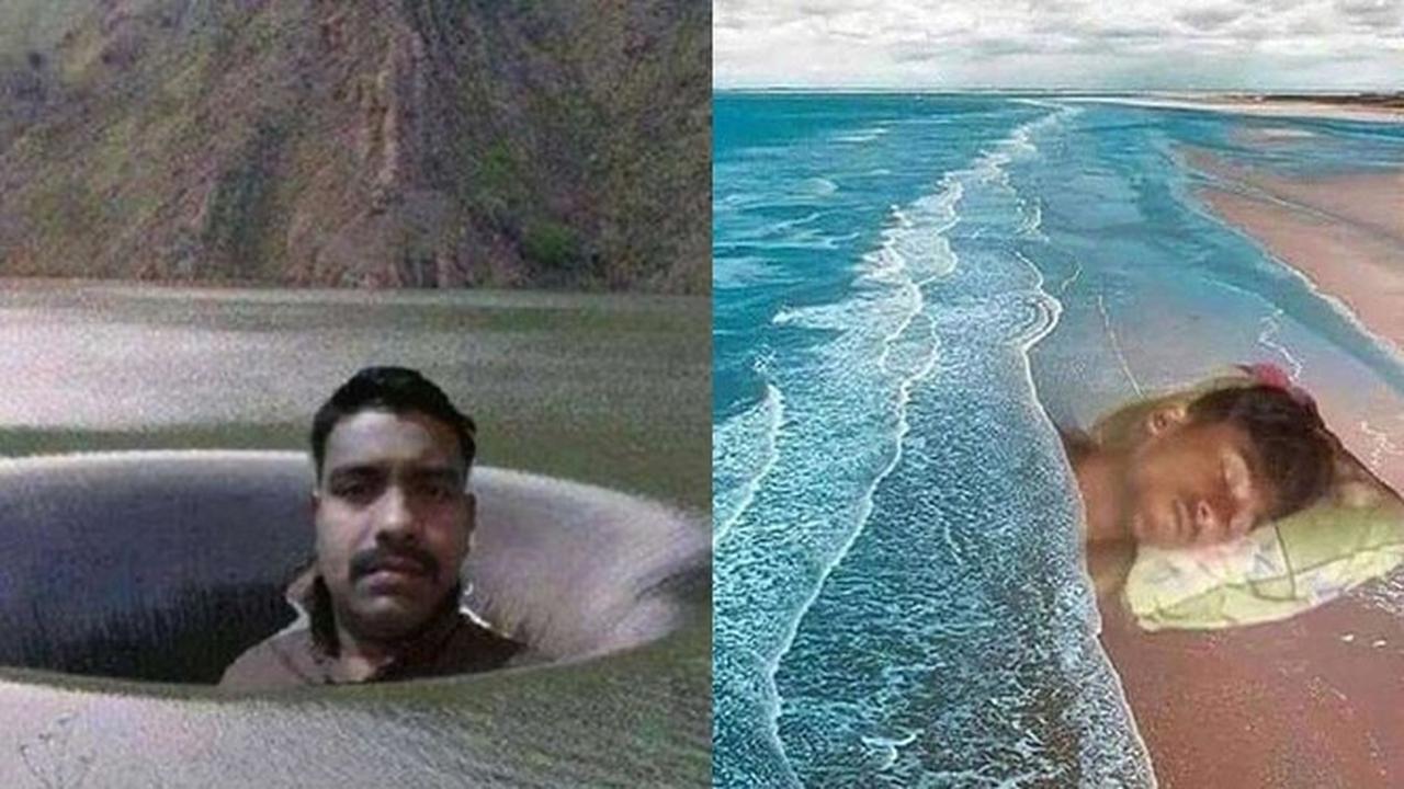 6 Editan Foto Orang India Ini di Luar Nalar, Konsep Absurd Maksimal